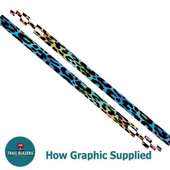 Animal Print Coloured Cube Designer Stripes - various options - Suitab ...
